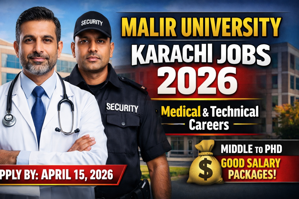 Malir University Karachi Jobs 2026 Apply Now - IxJob